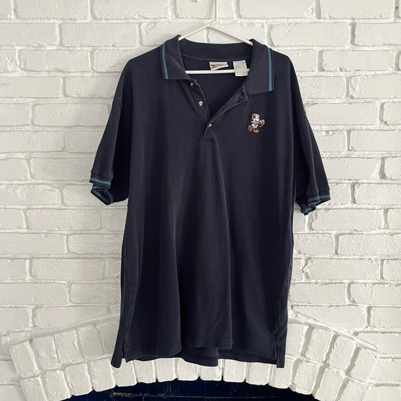 Disney | Shirts | Mens Disney Mickey Mouse Polo Shirt | Poshmark